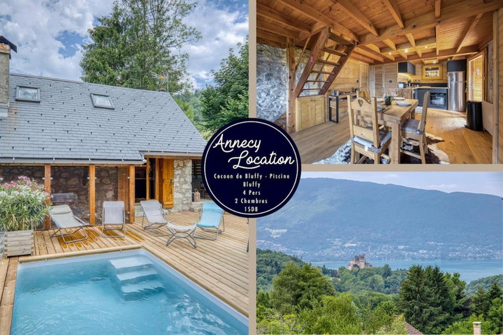 Bluffy Cocoon With Pool - Lac d'Annecy