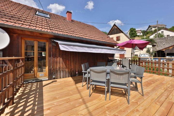 Le Chalet Du Tanet Spa Sauna Terrasse En Alsace - Metzeral