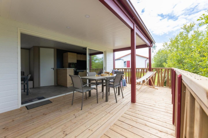 Chalet Haizea Climatisé 2 à 4 Pers 2 Sdb, , Calme Avec Piscine à Hasparren Pays Basque 25 Min Des Plages - Pays basque français