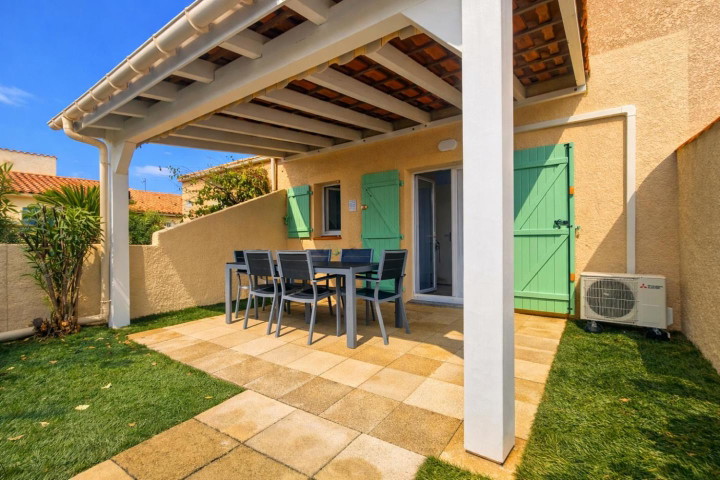 Marines Du Roussillon Villa En Duplex Très Calme En Résidence Privée Avec Piscine - M65 - Saint-Cyprien Plage
