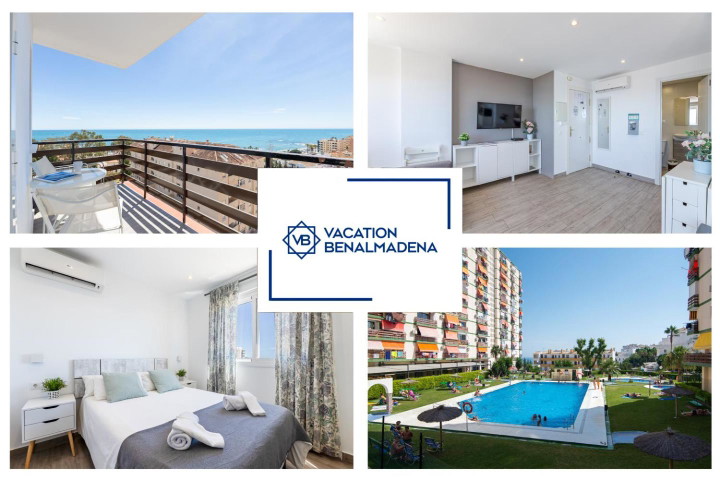 Vb Breathtaking Sea Views 1bdr Apt - Benalmádena
