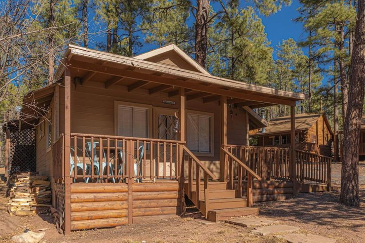 Hideaway Forest Cabin 9 Squirrels Den - Christopher Creek, AZ