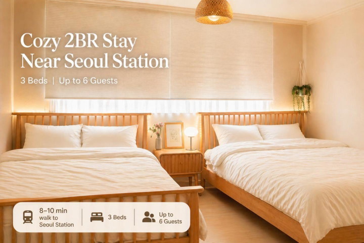 Seoul Station 8min Myeongdong Hongdae Ddp - Seoul