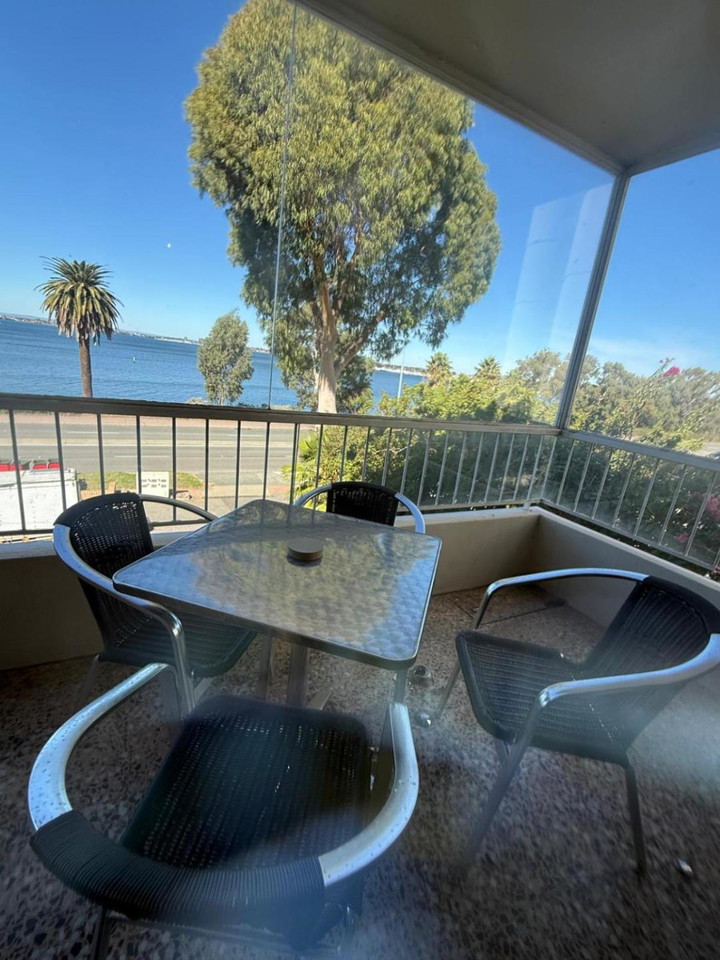 Blue Boat House View - Fremantle