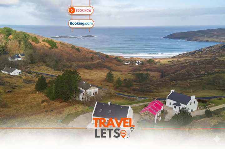 4 Bedroom House By Travel Lets Holiday Homes Downings With Beautiful Ocean View - Dunfanaghy