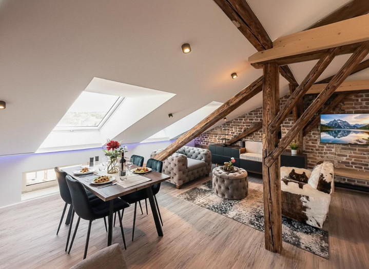 Loft Mit Küche I Self Check-in I Parkplatz I Wifi I Crest Housing - Passau