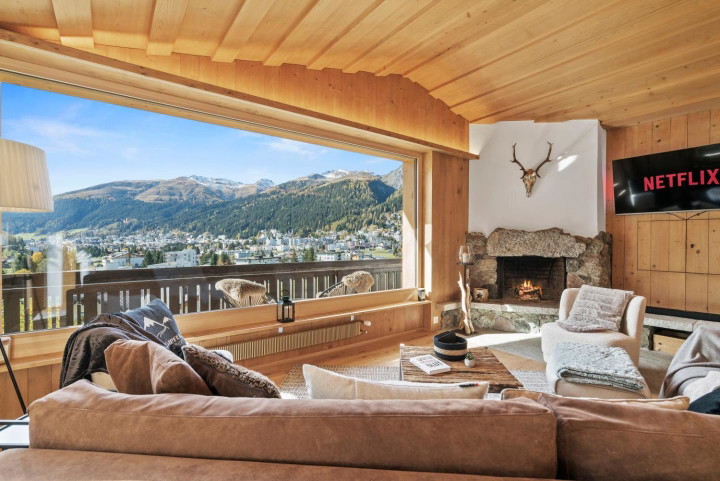 A&y Chalet Zum Goldenen Hirsch - Best View Kamin Ski - Davos