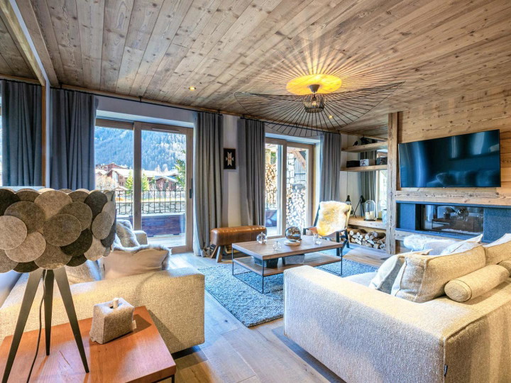 Luxueux 4 Pièces Avec Balcon, Cheminée Et Services Conciergerie à Val-d'isère - Bonneval-sur-Arc