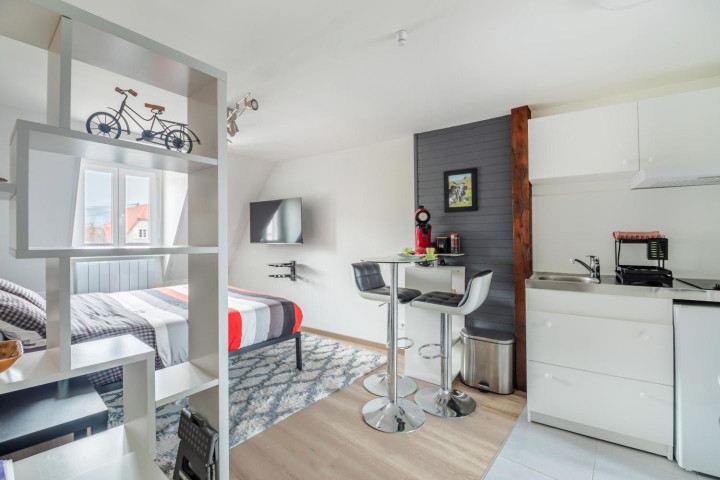 Studio 11 Meublé Tourisme - Vue Vosges - Cœur Munster - Haut-Rhin