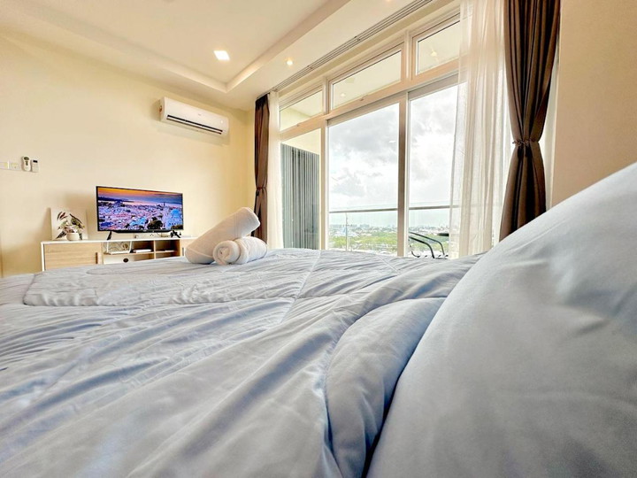 Sweet Serene 1 Riverine Diamond Kuching I City Balcony View - Kuching
