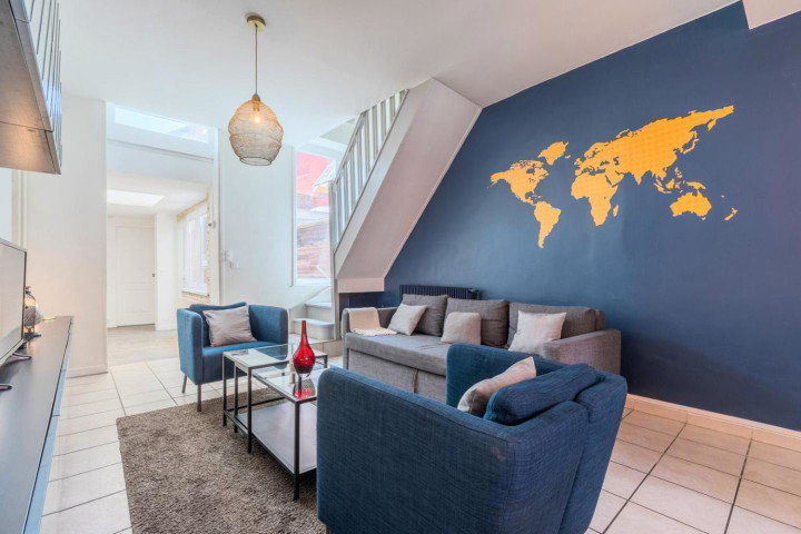 4 Br & 4 Bathroom House Close To Parc Barbieux - Roubaix