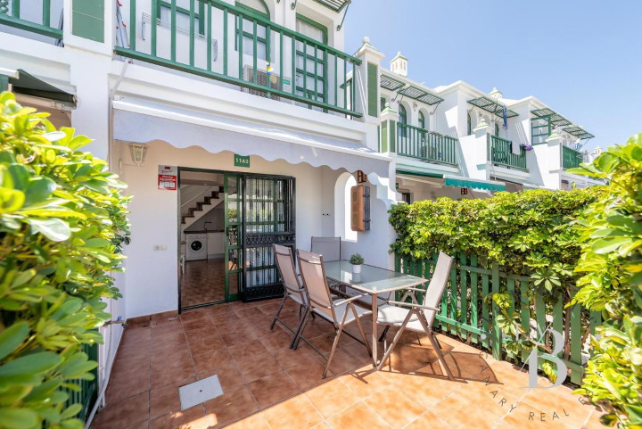 Bungalow Acogedor Con Piscina En Maspalomas - Gran Canaria