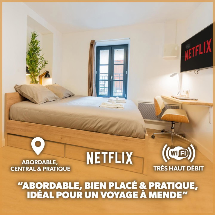 Le Cocon - Netflix/wifi Fibre - Séjour Lozère - Mende