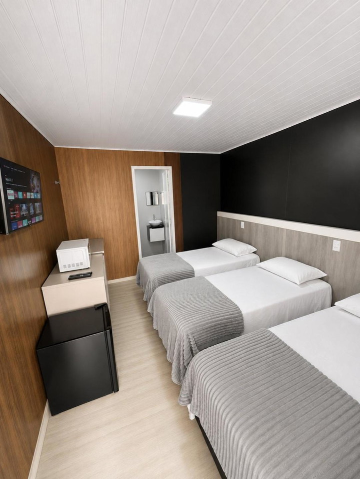 Loft Lux 5 Centro (Smart Tv, Ar Condicionado, Cozinha...) - Chapecó