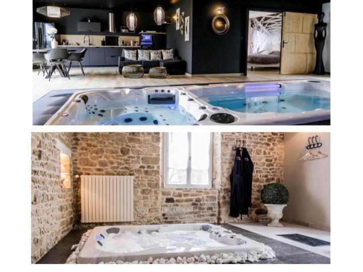 Au Domaine Des Anges, 3 Gîtes Luxueux Avec Jacuzzi Privatif, Sauna, Mini-piscine, Piscine Extérieure Chauffée En Saison - Bain-de-Bretagne