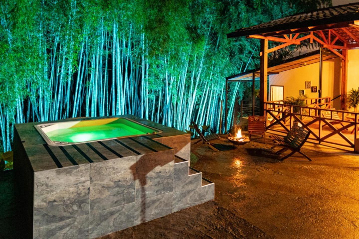 Jacuzzi Privado Eje Cafetero, Bambú Naturaleza&paz A 12 Min De La Ciudad - Quindío
