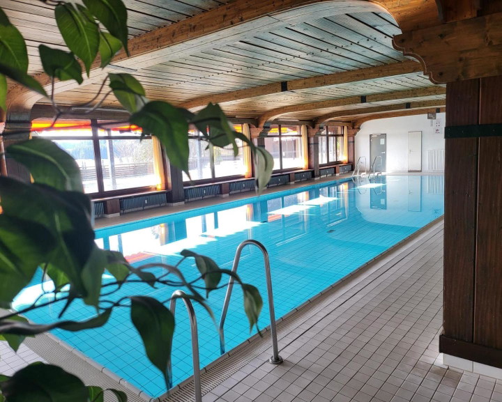 Terrassenpark-schonach, 1000m Height, Indoor-pool, Sauna, Ski, Tennis Court, Forest, Wood-floor, Leather Sofa, White Modern Beds - Germany