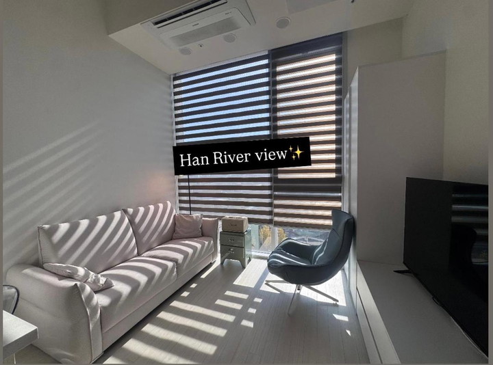 Hoya2 House-hongdae Hapjeong Station 2min Luxury Hotel Style-panoramic Han River View-queen Bed For 2 People-comfortable Sofa Ott - Seoul