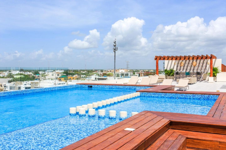 Stunning Marea With Stellar Oceanview Rooftop Pool! - Riviera Maya