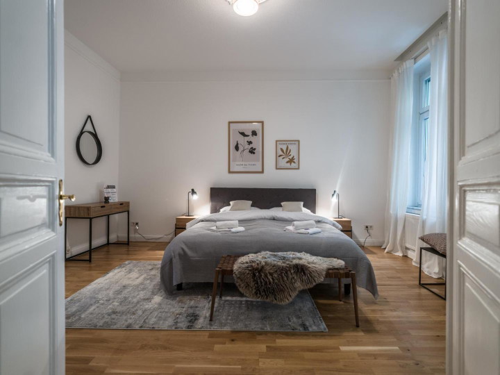 Hochwertige Altbauwohnung Im Modernen Stil In Wiesbaden - Küche - Terrasse - Wlan - Zentral - Bad Schwalbach