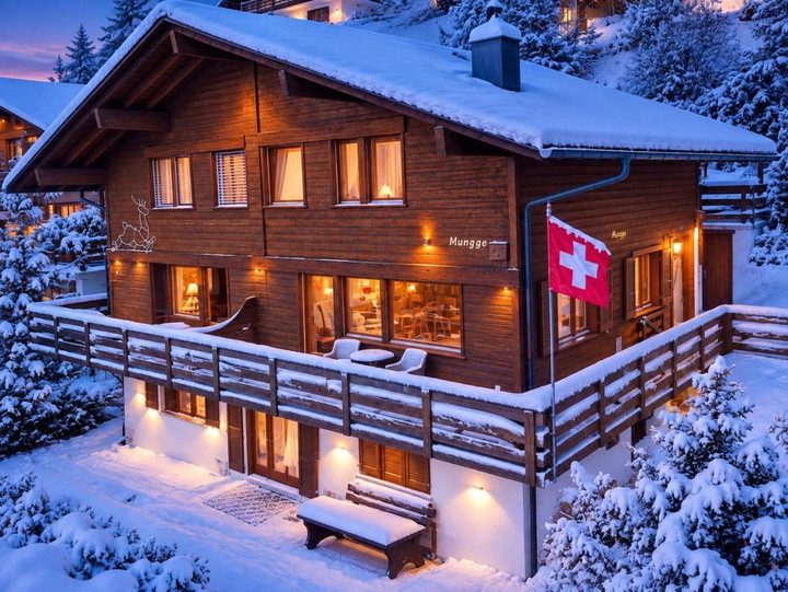 Lake Thun Alps Scenic Views And Concierge By Swisshut - ヴェンゲン BE