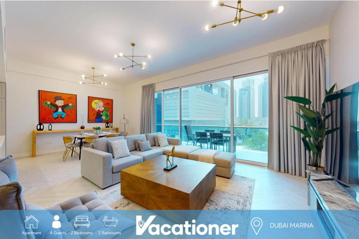 Vacationer Holiday Homes L Majestic 2 Bed L Walking Distance To Metro Station - Dubai