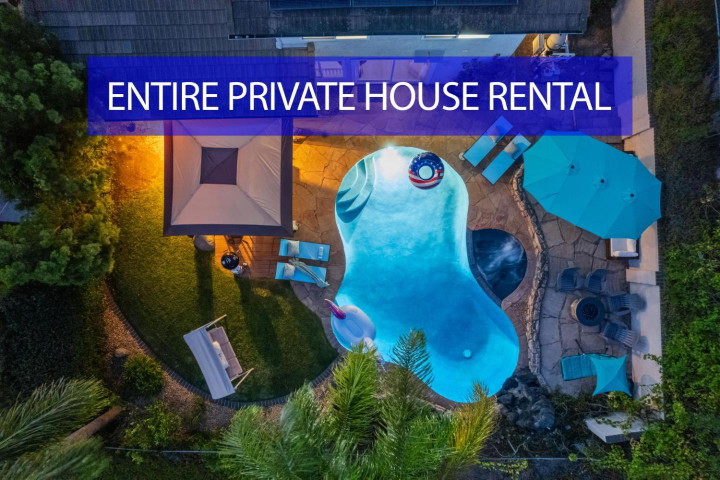 Entire Private House With 4 Beds, Pool, Hot Tub, King Bed, Garage, Grand View, Available Now - Miramar - San Diego