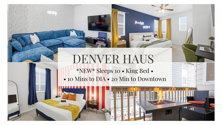 Sleeps 8, Fire Pit, Near Dia & Downtown Denver - Brighton, CO