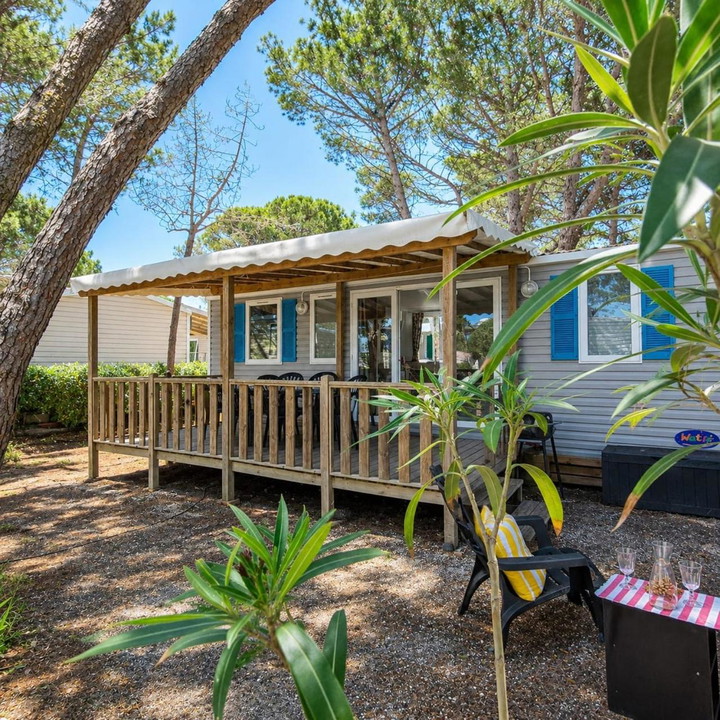 L'alizé Mobil Home 6 Personnes Camping 4 éToiles Piscine Clim Plage à 3 Kms Barcarès - Le Barcarès