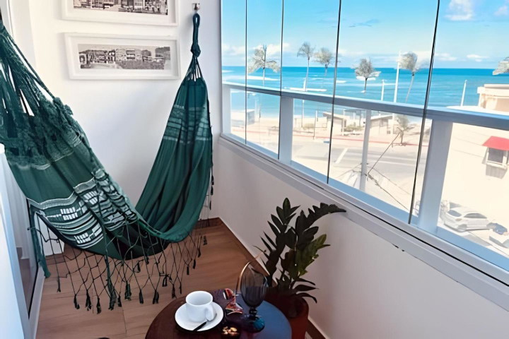 Studio Luar 202: Varanda Vista Mar - Smartpituba - Salvador