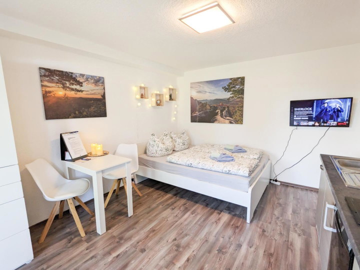 Urlaubsmagie - Ferienwohnung Blattwerk - Direkt Am Wanderweg - B1 - Saxony
