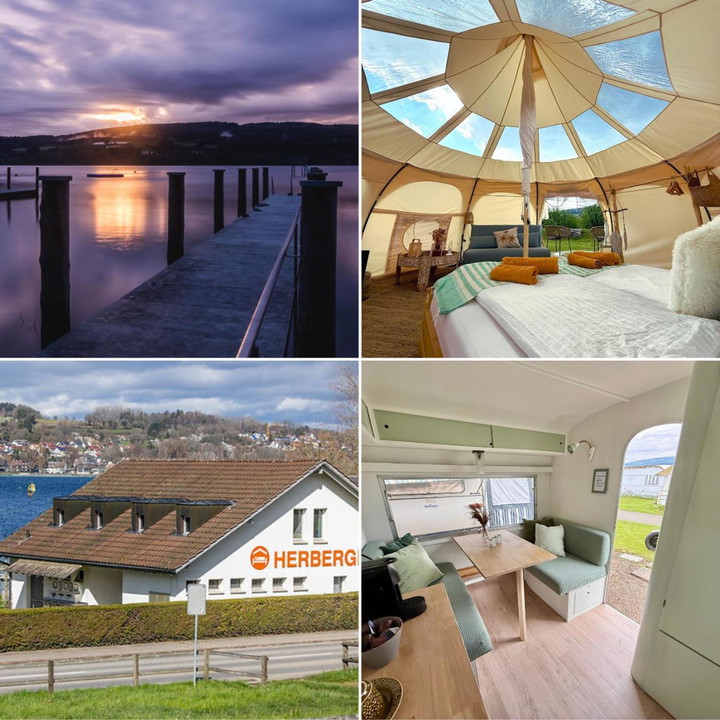 Strandbad Steckborn Mit Herberge, Camping & Glamping - Alpes