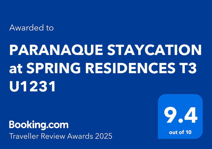 Paranaque Staycation At Spring Residences T3 U1231 - Angono