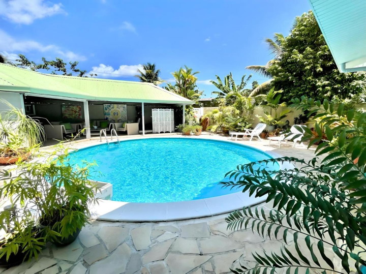 Tiaki Guesthouse - Cozy Modern Studio - 5min Drive From The Beach And Punaauia Center - Tahiti