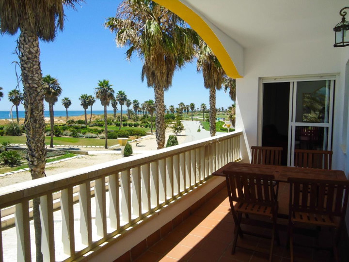Vista Al Mar Con Terraza - Costa Ballena Apartamento Primera Linea De Playa - Rota