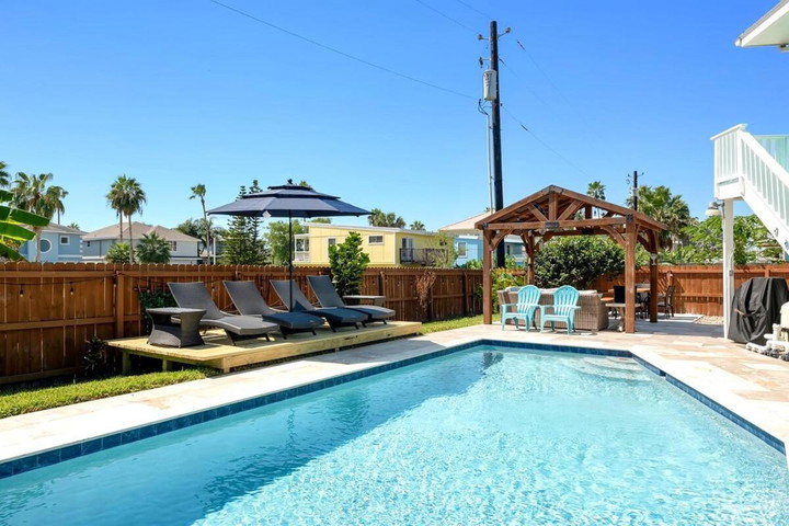 South Padre Haven Heated Pool Firepit Pool Table Games Early Checkin - South Padre Island
