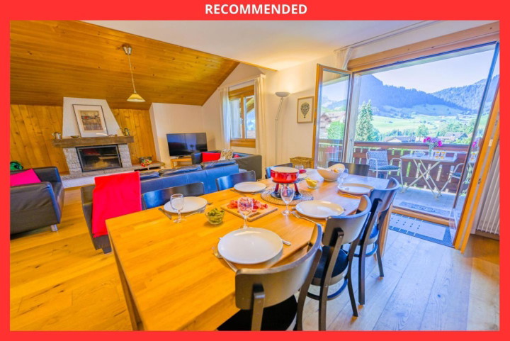 Duplex Panoramique Au Cœur De Château D ŒX - Charmey