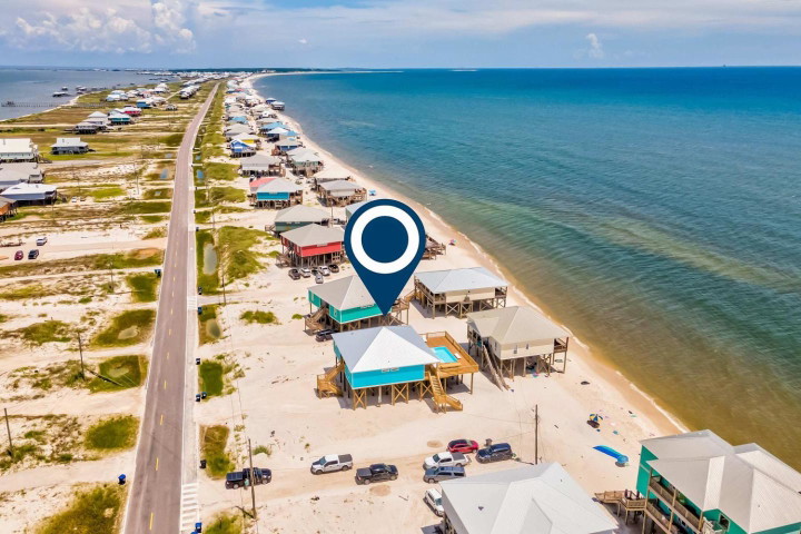 Dog Friendly Home With Private Heated Pool And Grill - Dauphin Island, AL
