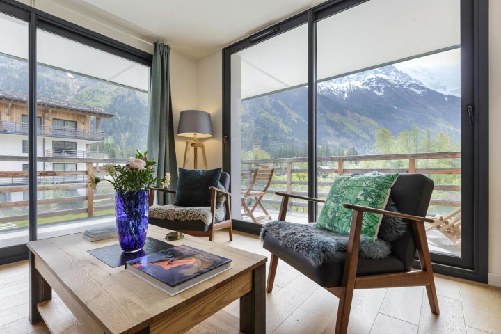 Cordee - Appart 2ch Balcon Sud Vues Residence Premium - Argentière