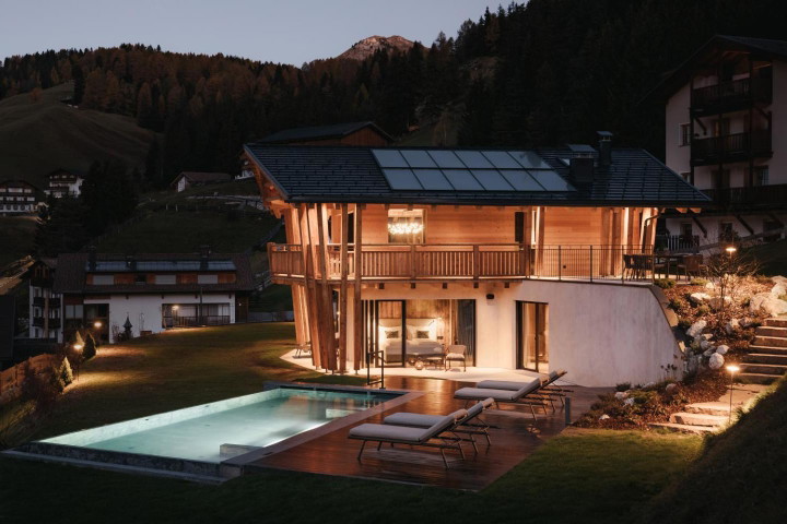Luxury Spa Chalet Lum D'or - Val Gardena