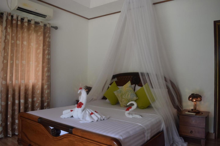 Chalet Bamboo Vert - Seychelles