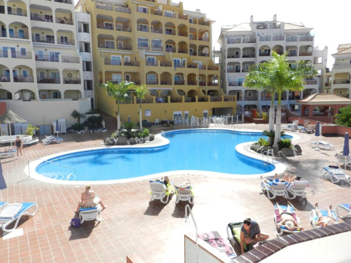Tenerife Los Cristianos Dinastia One Bedroom With Great Pool And Mountain Views - Los Cristianos