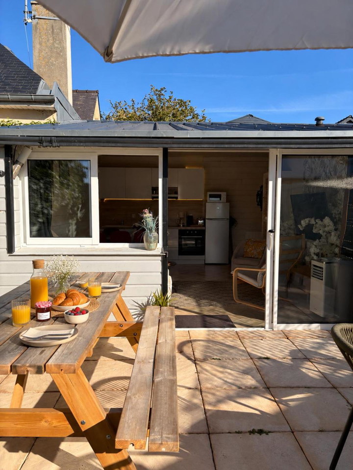 Apartment For 5 People, South-facing Terrace, And Secure Parking - Saint-Lunaire