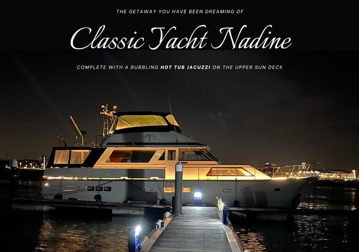 Classic Yacht Nadine In Poole Harbour, Dorset, With A Hot Tub Jacuzzi - Bournemouth