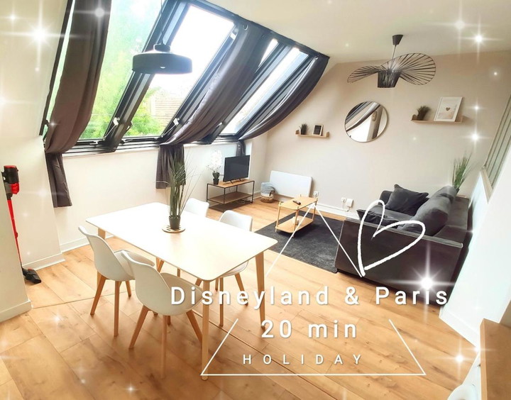 Disneyland - Paris 20 Min - Parking - 6 Personnes - Neuilly-Plaisance