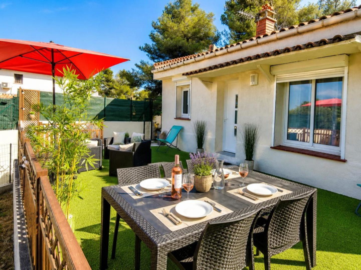 La Casita, Rare à Cagnes, Villa Avec Jardin, Proche Des Plages - Antibes