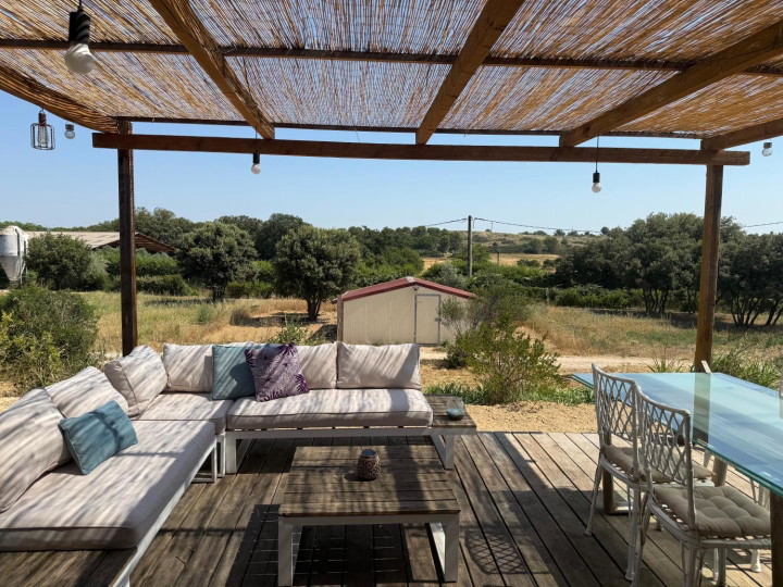 Cabane Avec Piscine Privée En Provence Terrasse & Nature - Lambesc