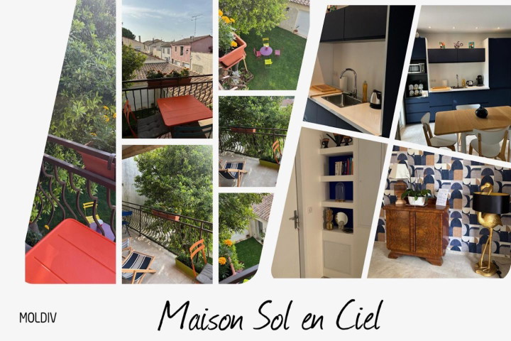 Maison Sol En Ciel Petit Dejeuner Et Parking Inclus - Le Grau-du-Roi