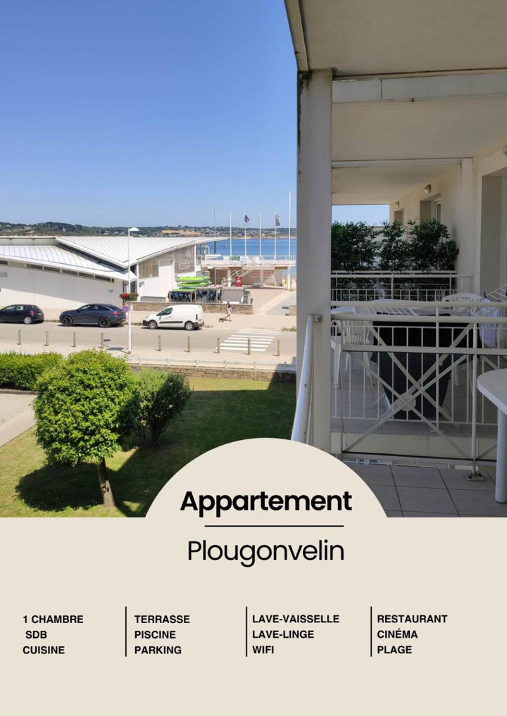 Superbe Appartement En Face De La Plage Avec Piscine Sauna Et Petite Vue Mer - Brest, France