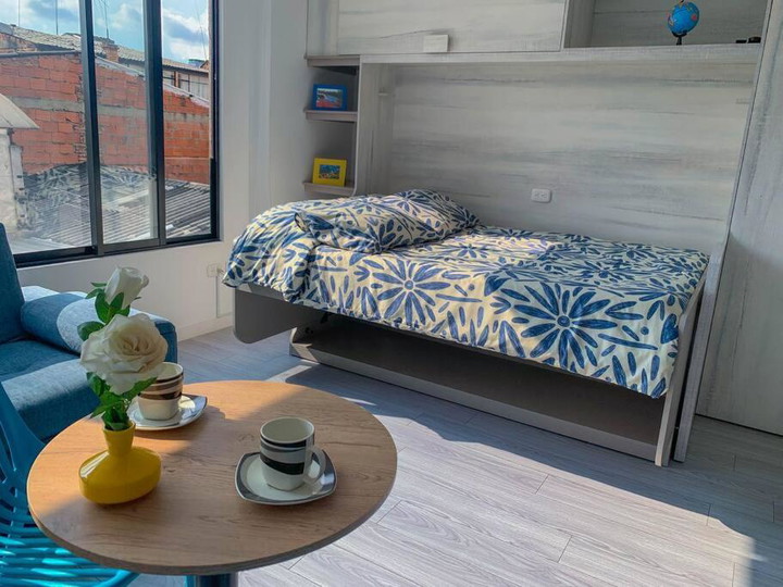 Aptotiv211 - Increíble Aparta Estudio Tipo Loft - Chapinero - Wifi - Tv - Bogota